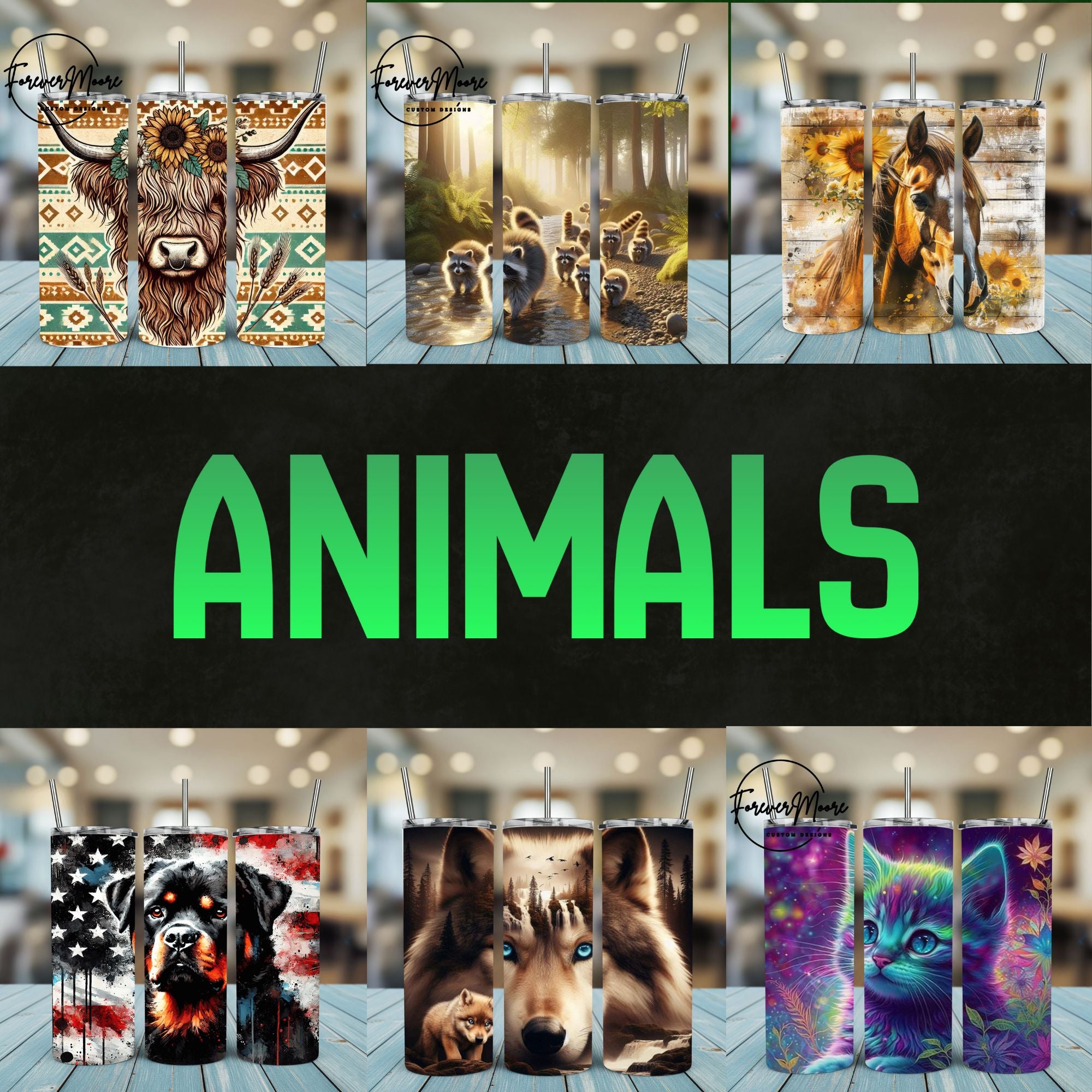 ANIMALS – Forever Moore Custom Designs